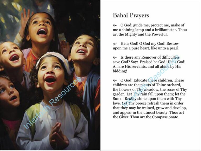 A World of Prayer - Interfaith Prayers for Children - Interfaith Resources